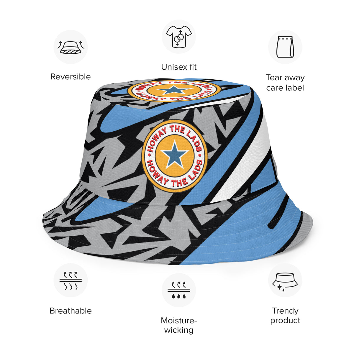 NUFC 1995-1996 Keepr Shirt Geordie Bucket Hat – A Local Radgie